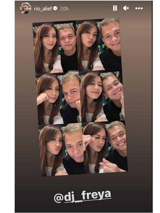 4 Bulan Menduda, Ini 6 Potret Rio Alief dan DJ Freya Resmi Pacaran