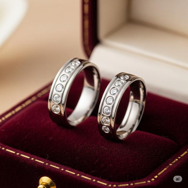 15 Model Cincin Nikah Mewah 2025, Simbol Cinta Abadi & Kemewahan Bermakna