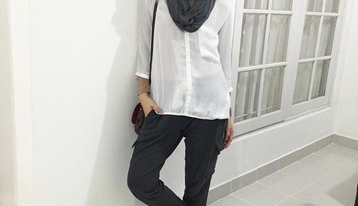 Potret Cantik Natasha Rizki Yang Sudah Mantap Berhijab Sejak Ramadan - Photo Fimela.com