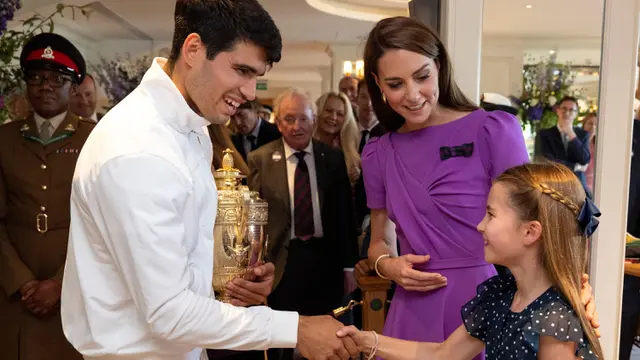 Kate Middleton Tampil Segar Semringah di Wimbledon 2024, Dihujani Tepuk ...