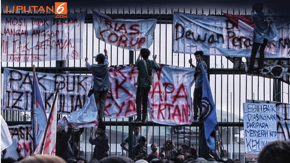 Gelombang Demo Mahasiswa Tolak RUU Kontroversial