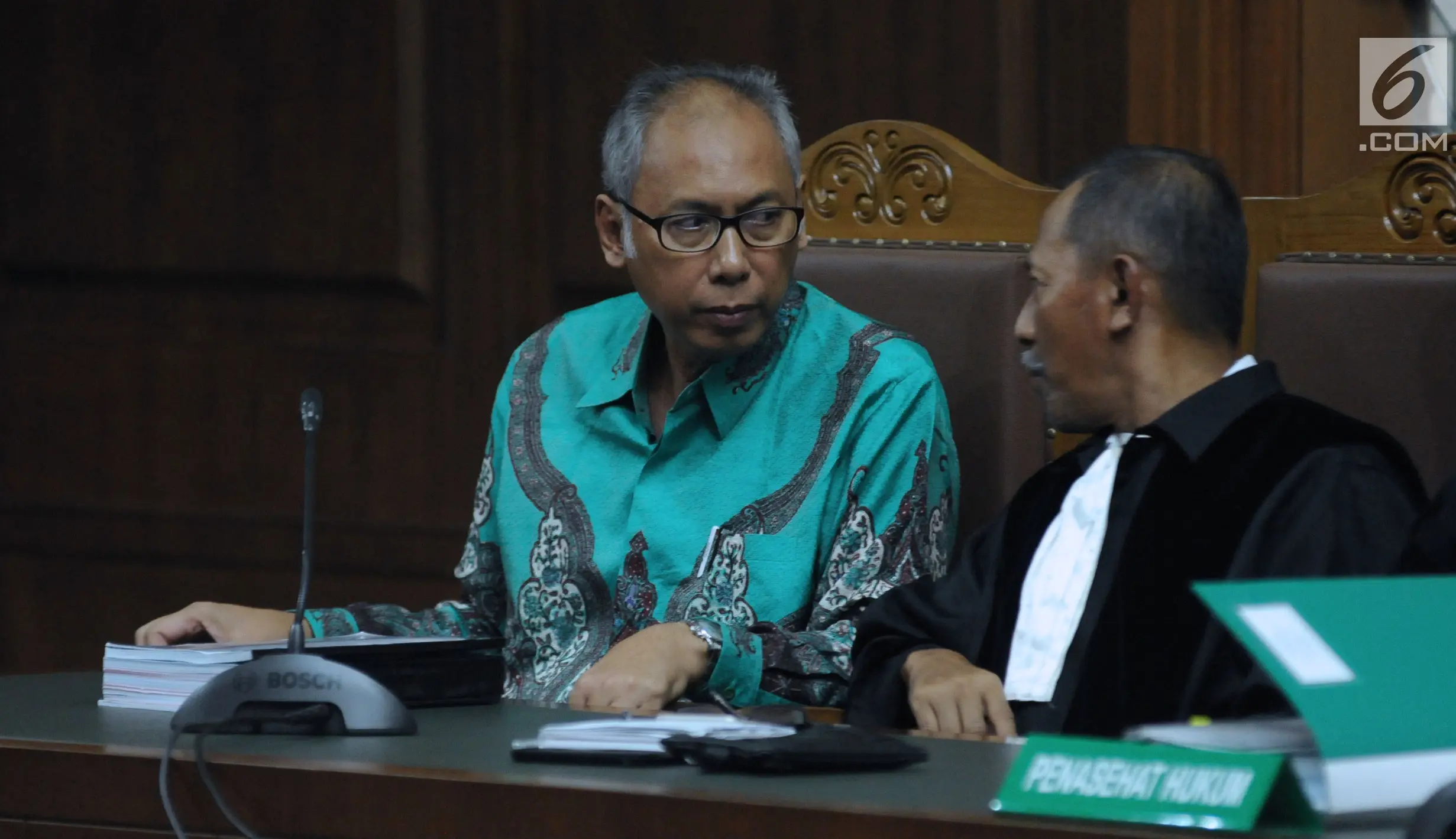 FOTO: Kasus E-KTP, Bimanesh Sutarjo Jalani Sidang Keterangan Ahli ...