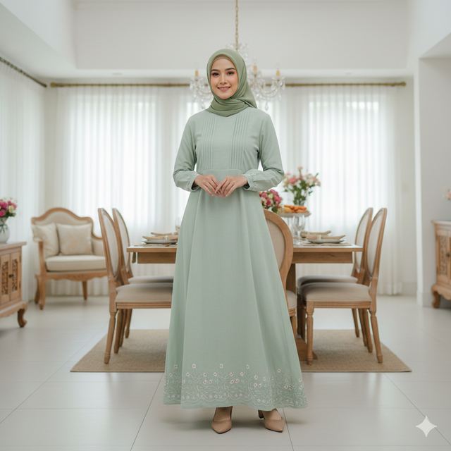 7 Model Baju Lebaran One Set Wanita 2026, Tampilan Elegan dan Stylish ...
