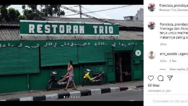 Mengenal Restoran Trio, Kuliner Legendaris di Jakarta