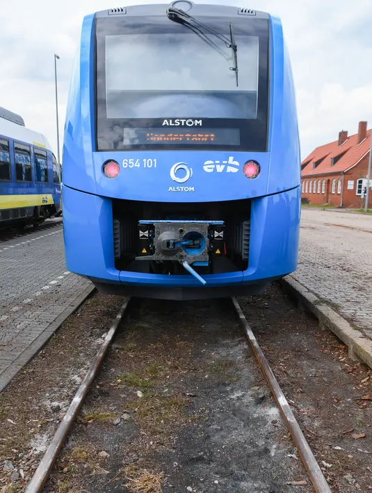 FOTO: Kereta Hidrogen Pertama Dunia Mulai Beroperasi di Jerman - Foto ...