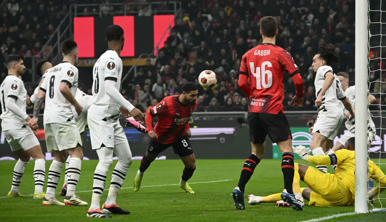 Bermain di Stadion San Siro, AC Milan Bungkam Rennes Tiga Gol Tanpa ...