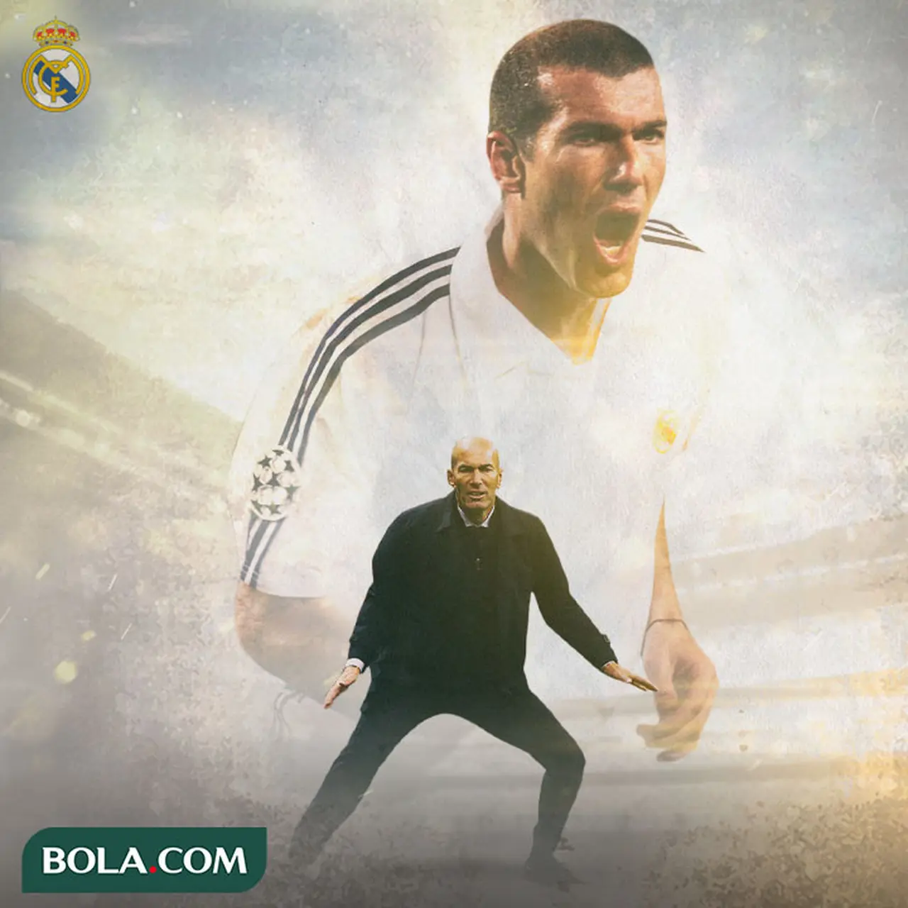 Catatan Perjalanan Karier Zinedine Zidane Meraih 26 Trofi Juara sebagai ...