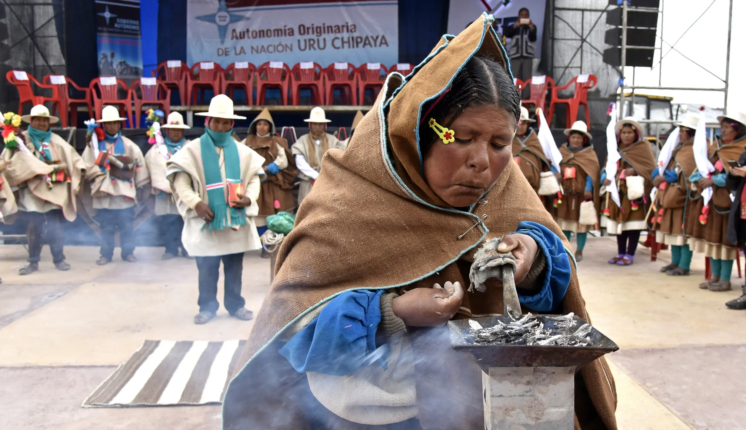 FOTO: Cara Masyarakat Adat Uru Chipaya Resmikan Pemerintahan Baru ...