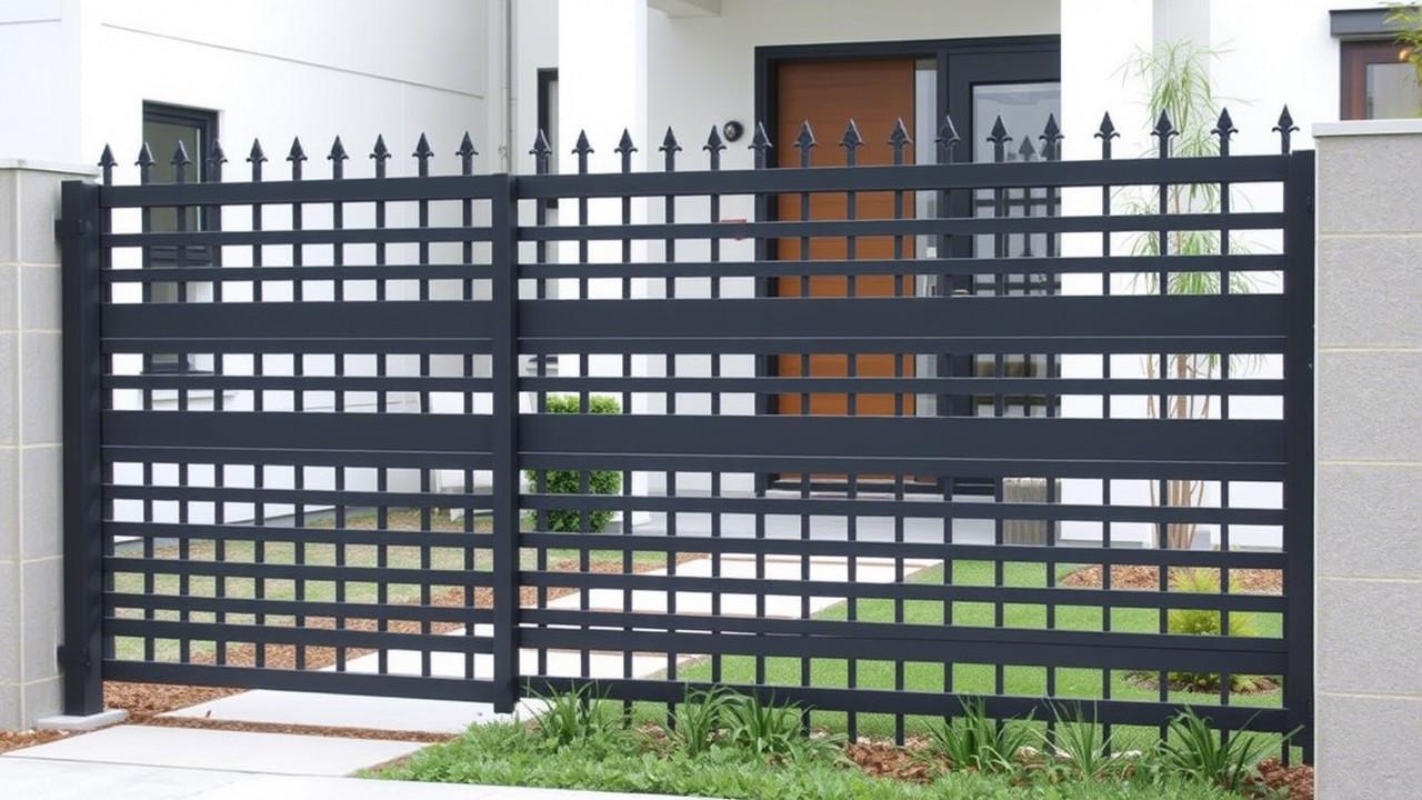 12 Model Pagar Besi Hollow Terbaru 2025: Desain Modern untuk Rumah ...