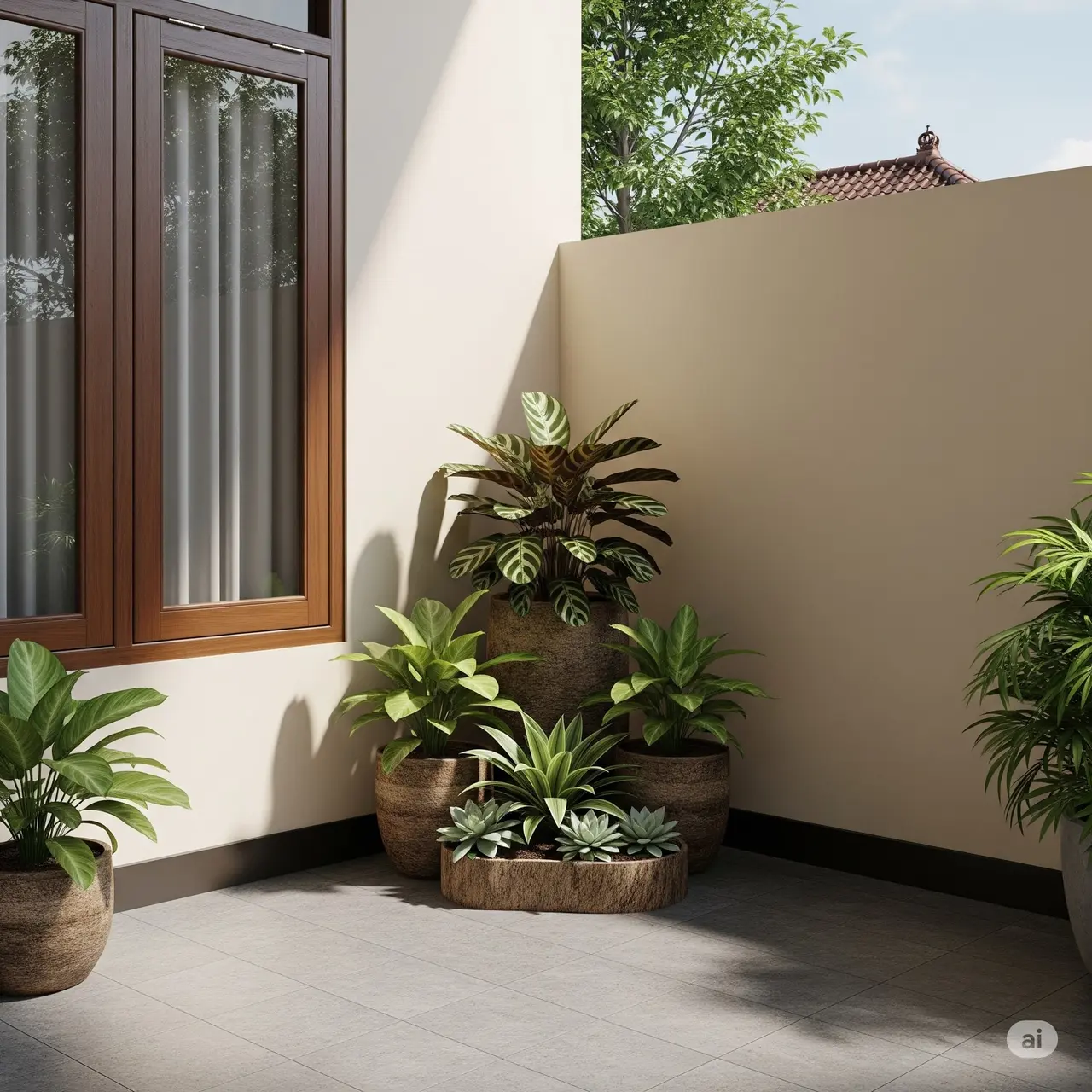 10 Cara Menata Bunga di Teras Rumah Sederhana 2025, Tampak Luas & Indah ...