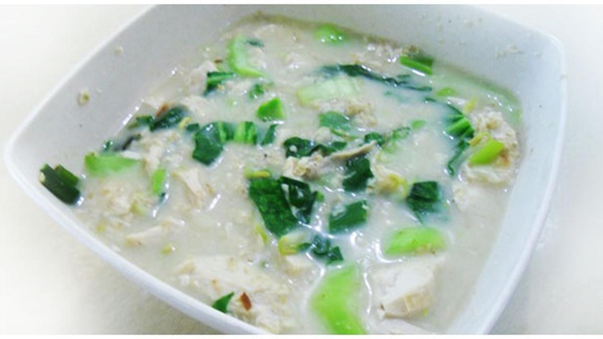 Chicken Oatmeal Porridge (using quick-cooking oatmeal) - Lifestyle ...