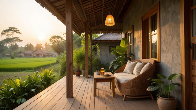 8 Inspirasi Rumah Semi Kayu dengan Dinding Semen Ekspos yang Adem ...