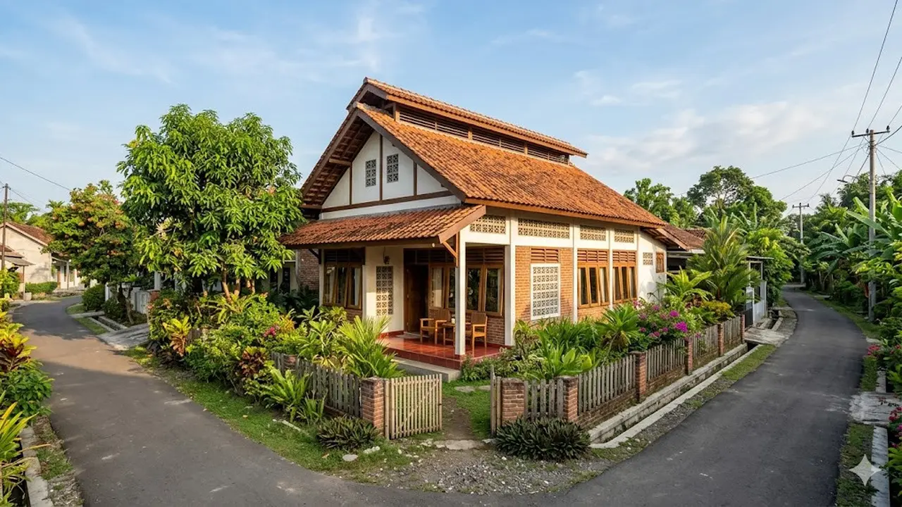 10 Desain Rumah Hook di Desa yang Memaksimalkan Sirkulasi Udara Alami