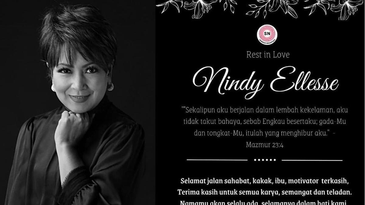 Penyanyi Senior Nindy Ellesse Laoh Meninggal Dunia - ShowBiz Liputan6.com