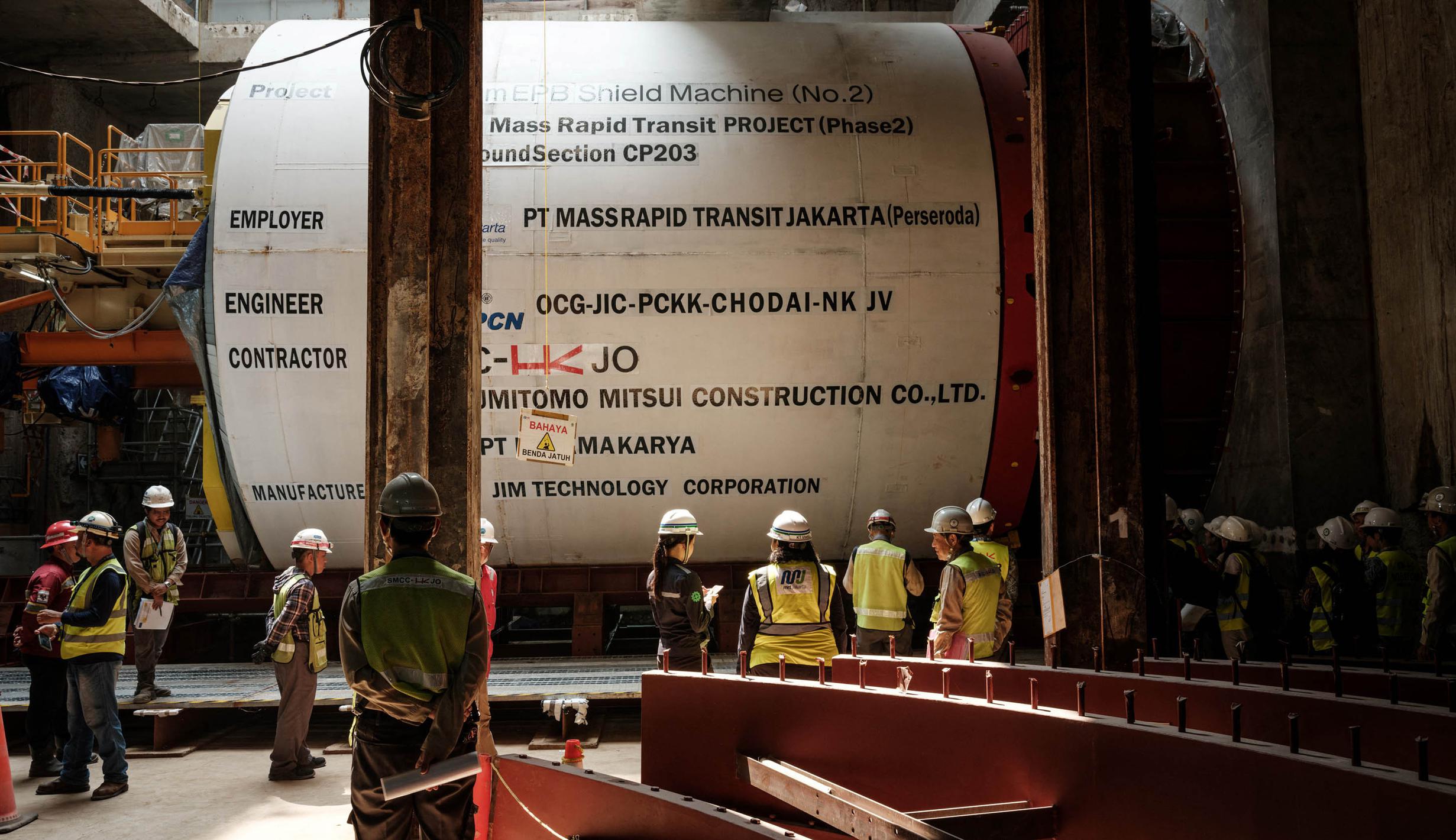 Melihat Perkembangan Pembangunan MRT Jakarta Fase 2