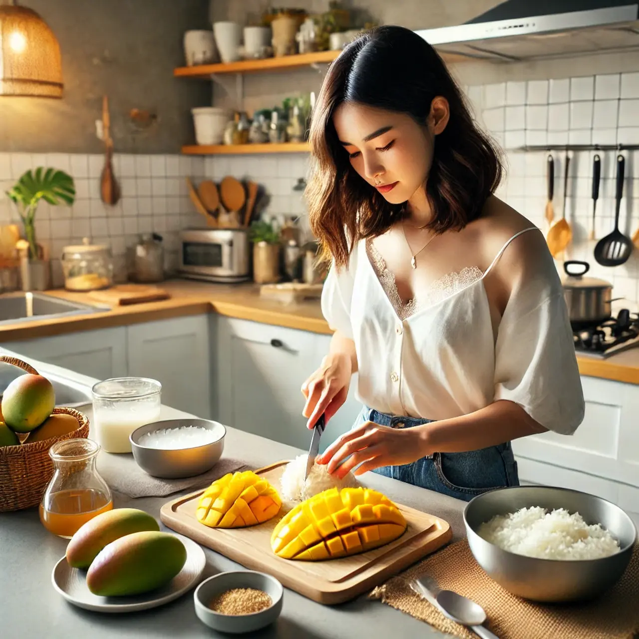 Resep Mango Sticky Rice: Cara Membuat Hidangan Manis Khas Thailand yang ...