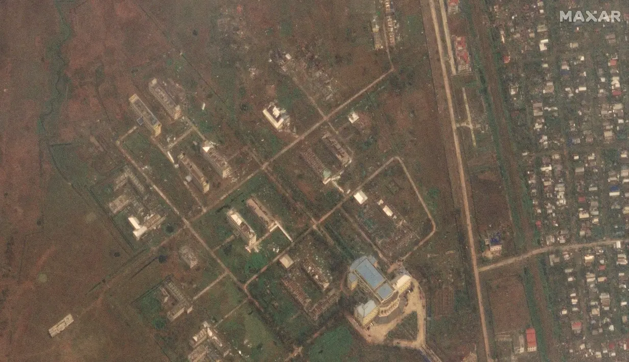 Penampakan Myanmar dan Bangladesh dari Satelit Usai Diterjang Topan ...