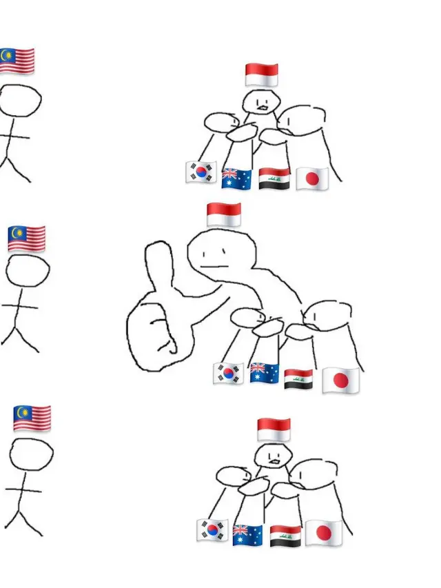 6 Meme Indonesia dan Malaysia di Pertandingan Perdana Piala AFF 2024 ...