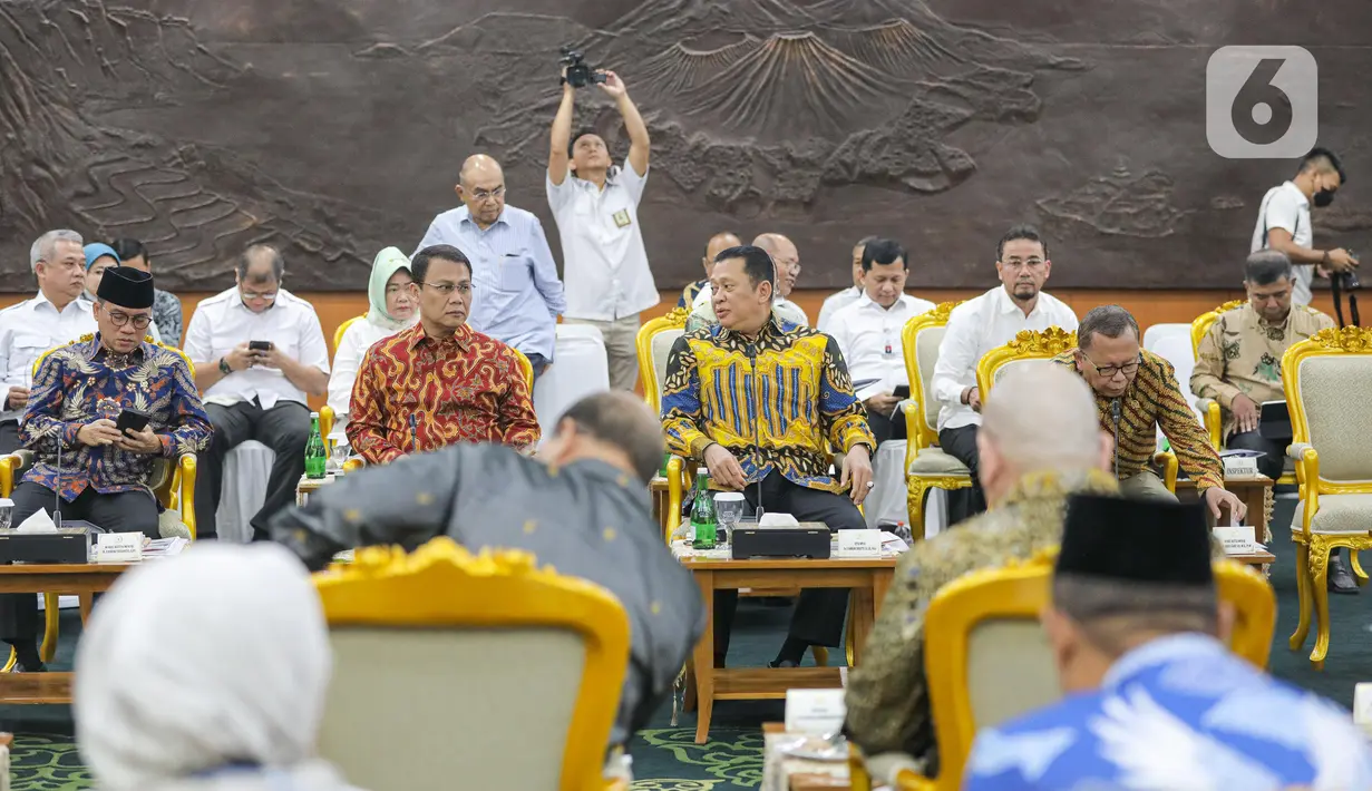 Rapat Gabungan Persiapan Sidang Tahunan MPR Tahun 2023 - Foto Liputan6.com