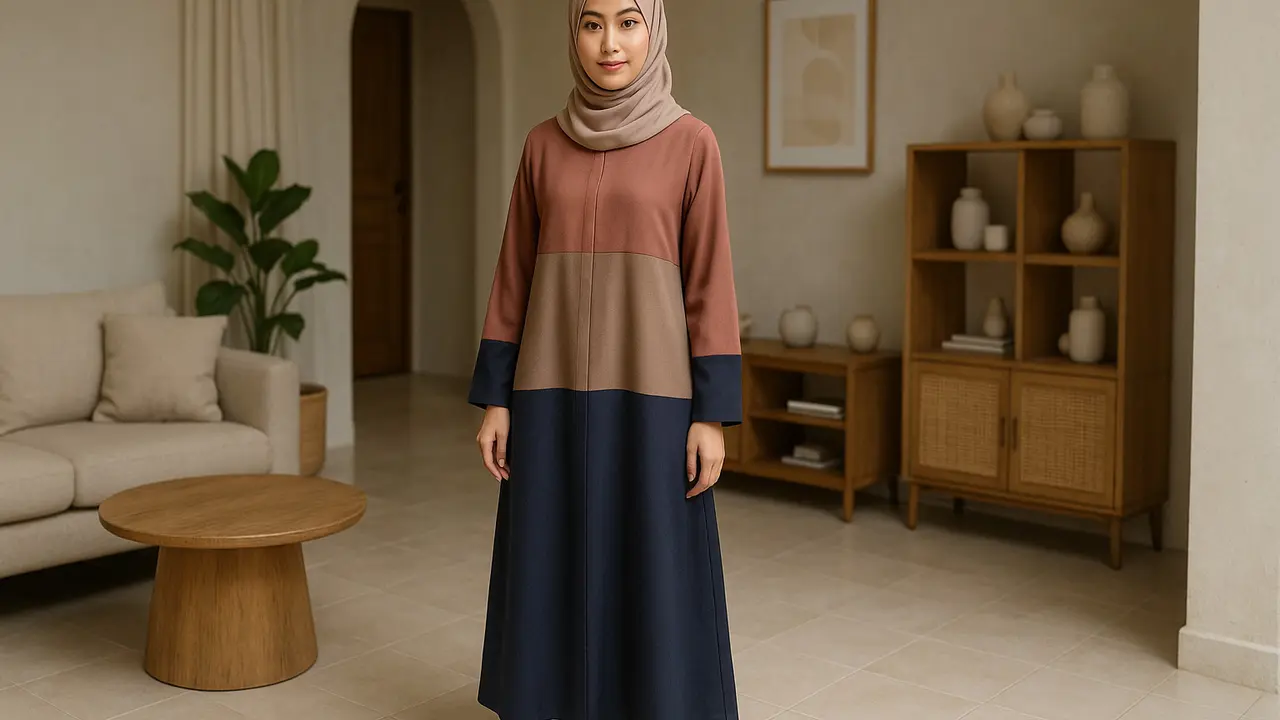 14 Baju Gamis Model Sekarang 2025 untuk Tampil Elegan, Desain Modern ...