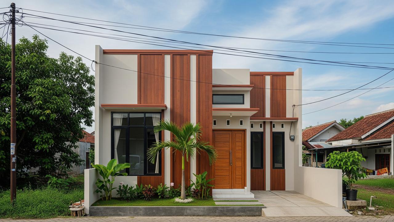 8 Desain Fasad Rumah Sederhana agar Tampak Lebih Besar dari Aslinya ...