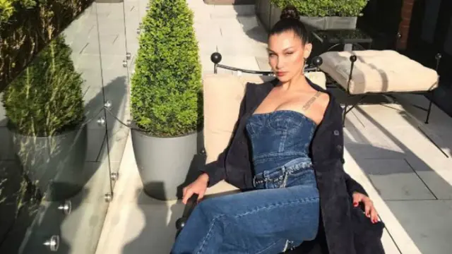 Gaun Sensor Payudara dan Pamer Celana Dalam ala Bella Hadid - Fashion ...