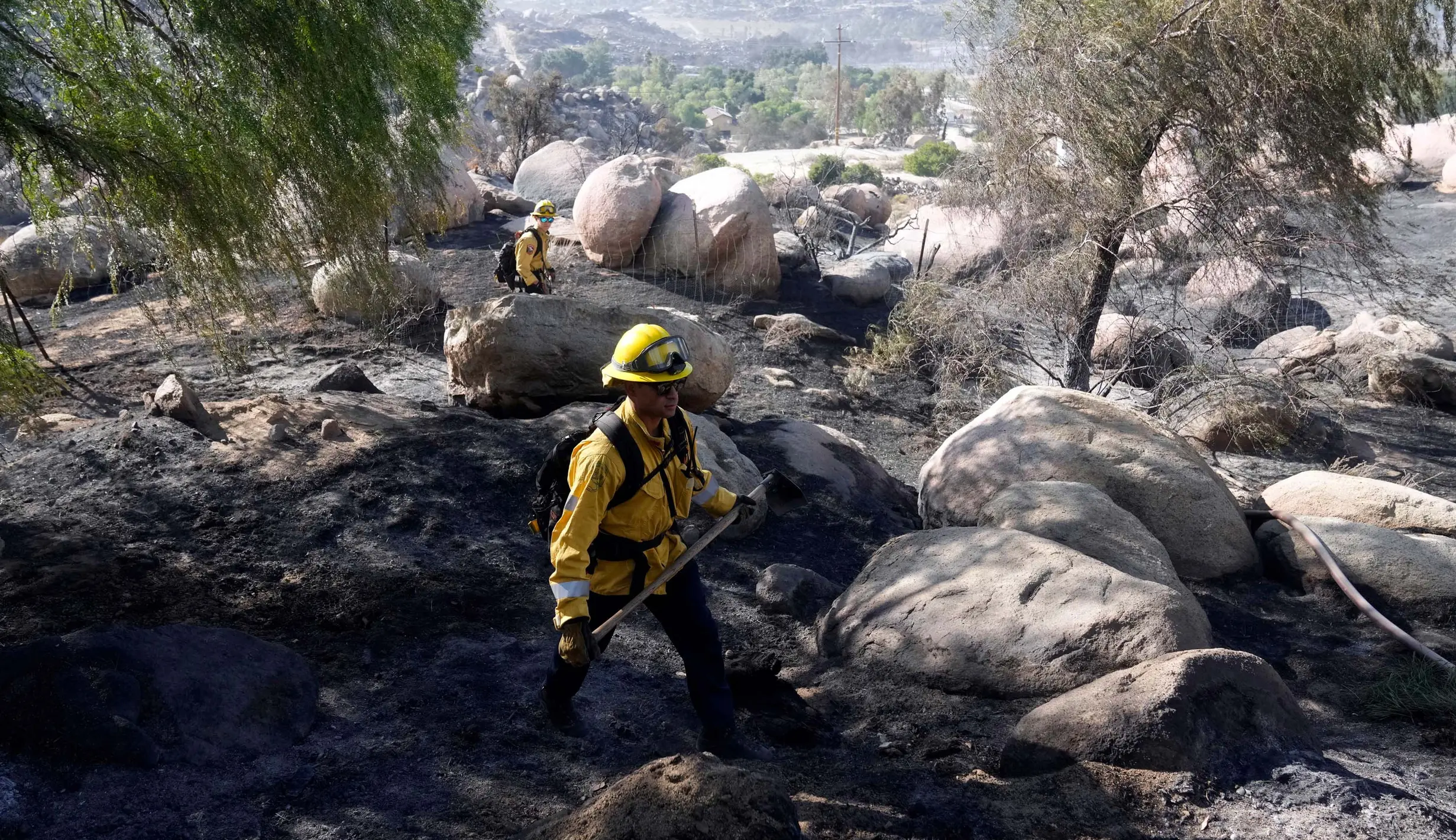 Potret Dataran Tinggi Aguanga California Pasca Kebakaran - Foto ...