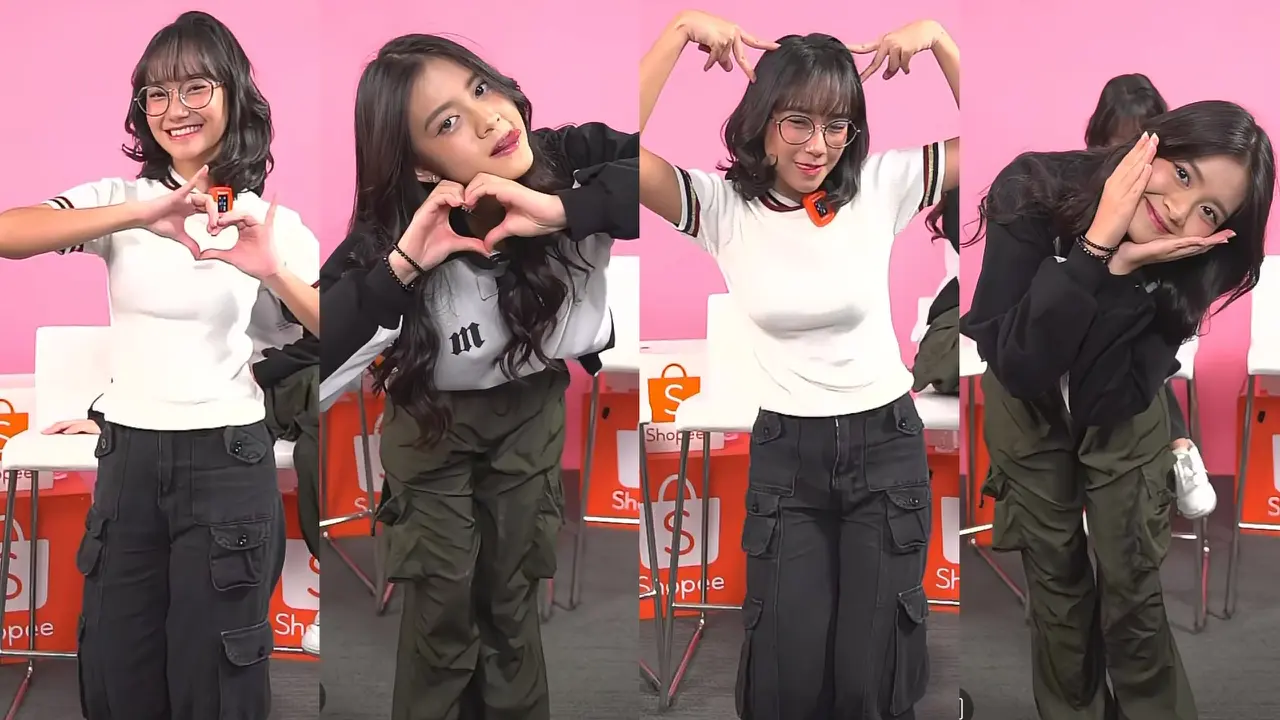 Lucu Banget! Freya dan Christy JKT48 Pose Kiyowo hingga Kamehameha di Shopee Live - Ragam Bola.com