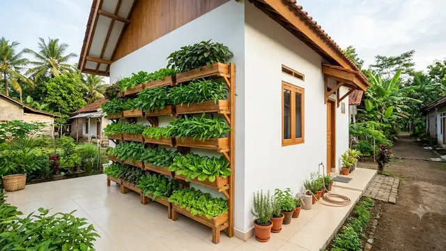 9 Inspirasi Rumah Desa dengan Kebun Mini yang Bisa Menghemat ...
