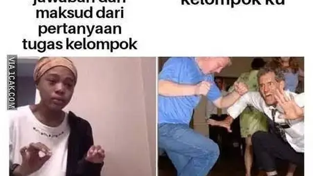 8 Meme Kocak Tugas Kelompok Hanya Numpang Nama Ini Sering Terjadi - Hot ...