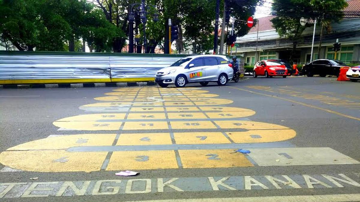 Bandung Punya Zebra Cross Unik - Regional Liputan6.com