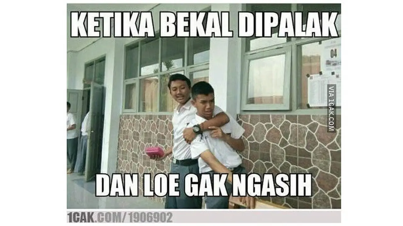 6 Meme Bawa Bekal Ke Sekolah Ini Bikin Ngakak - Hot Liputan6.com