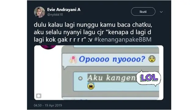 6 Kenangan Netizen Saat Pakai BBM Ini Bikin Nostalgia - Hot Liputan6.com