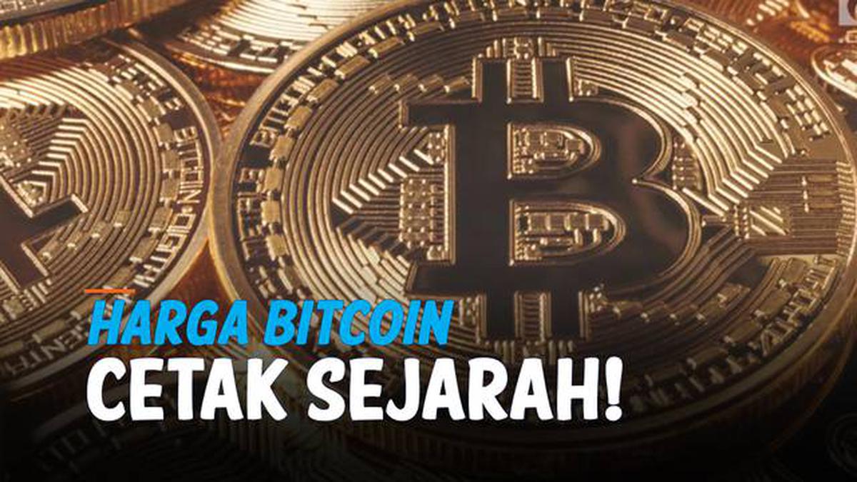 VIDEO: Bitcoin Cetak Rekor! Sentuh Level Rp 965 Juta Per Keping