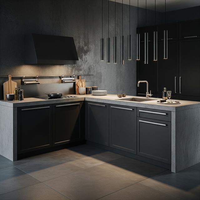 9 Desain Dapur Minimalis Modern dengan Kitchen Set Letter L, Praktis ...