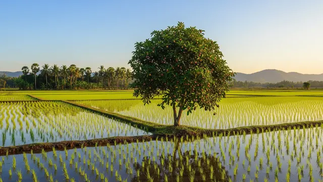 15 Pohon Buah Tahan Genangan yang Cocok untuk Area Persawahan ...