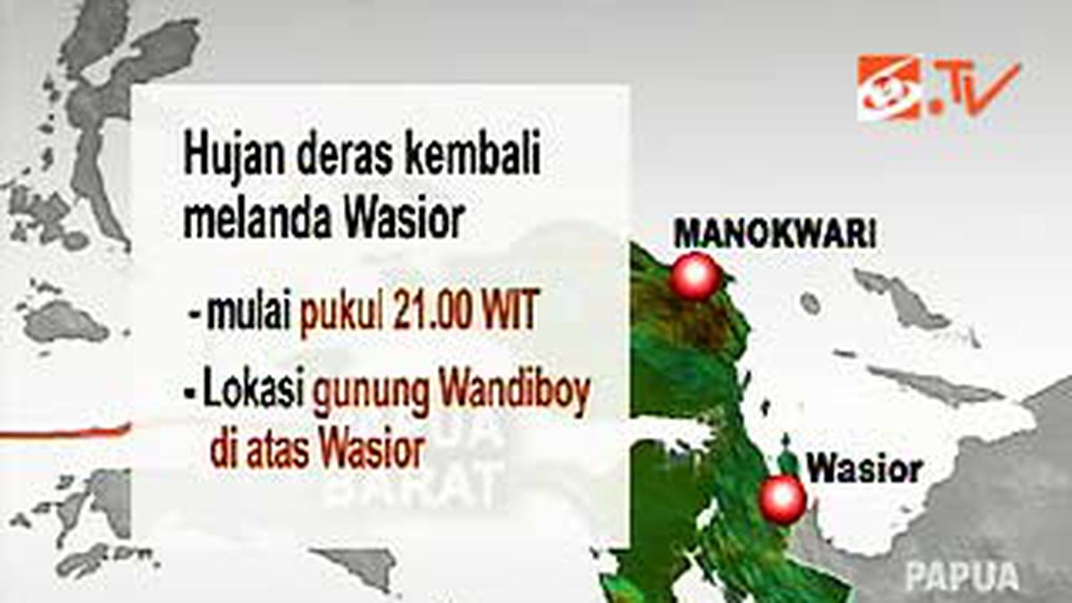 Warga Wasior Khawatir Banjir Bandang Susulan - News Liputan6.com