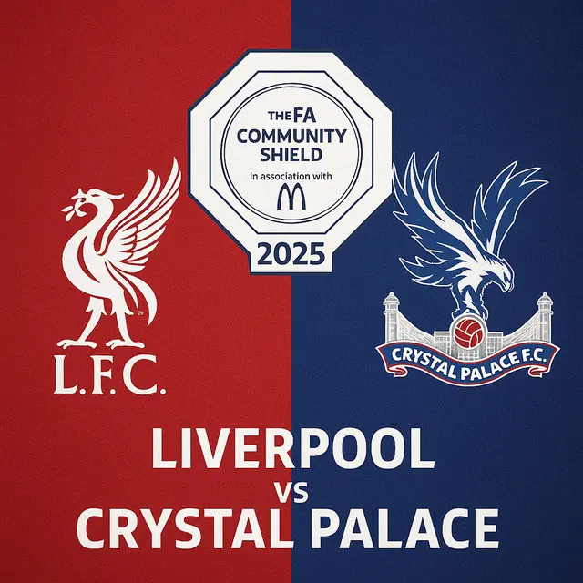 Jadwal Community Shield Malam Ini Live di Vidio: Crystal Palace vs Liverpool - Bola Liputan6.com