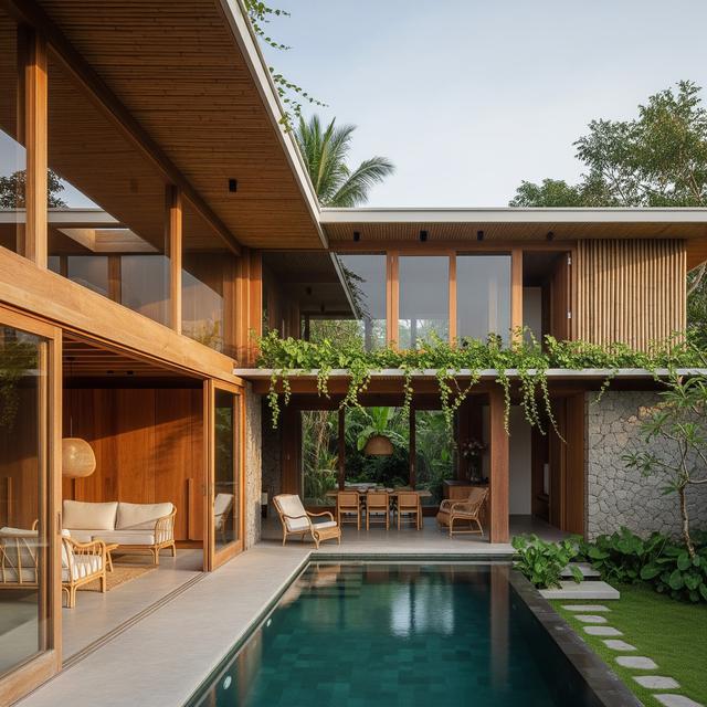 7 Gambar Rumah Minimalis Bentuk L Tampak Depan dengan Sentuhan Modern ...