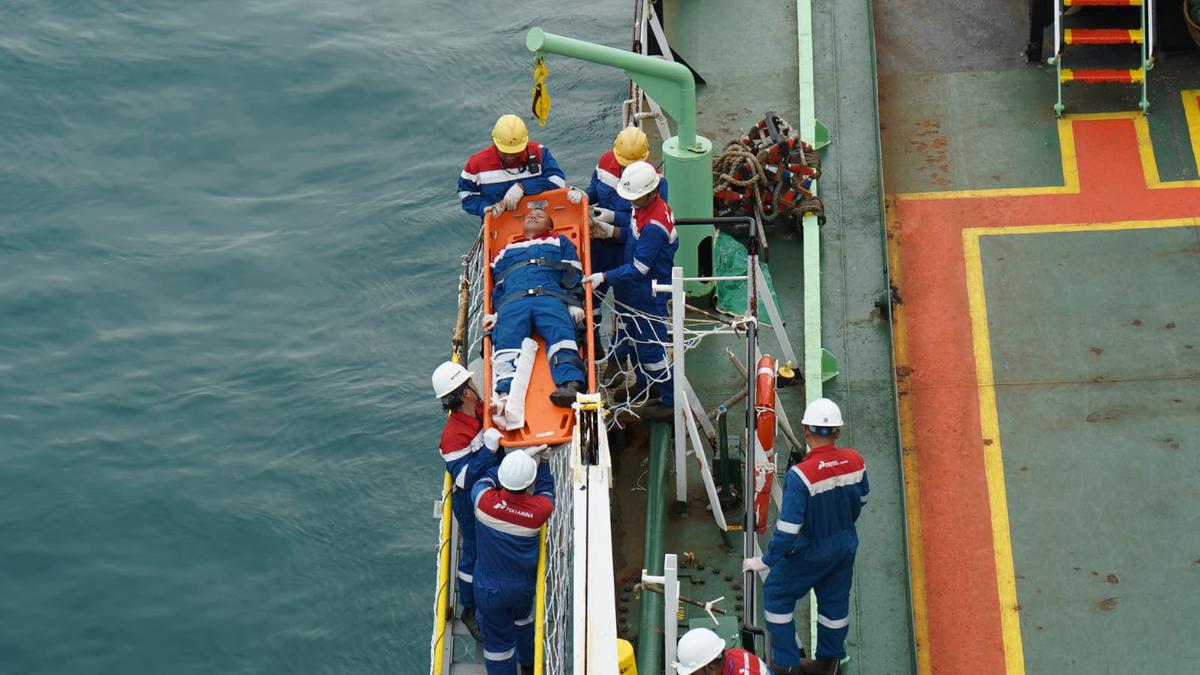 Penuh Aksi Heroik, Anak Usaha Pertamina Gelar Latihan Tanggap Darurat ...