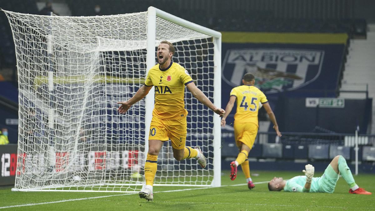 FOTO: Gol Tunggal Harry Kane Menangkan Tottenham atas WBA - Foto Liputan6.com