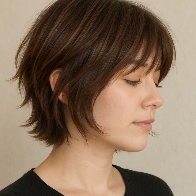 7 Model Rambut Bob Layer Supaya Enggak Kelihatan Flat untuk Rambut Tipis