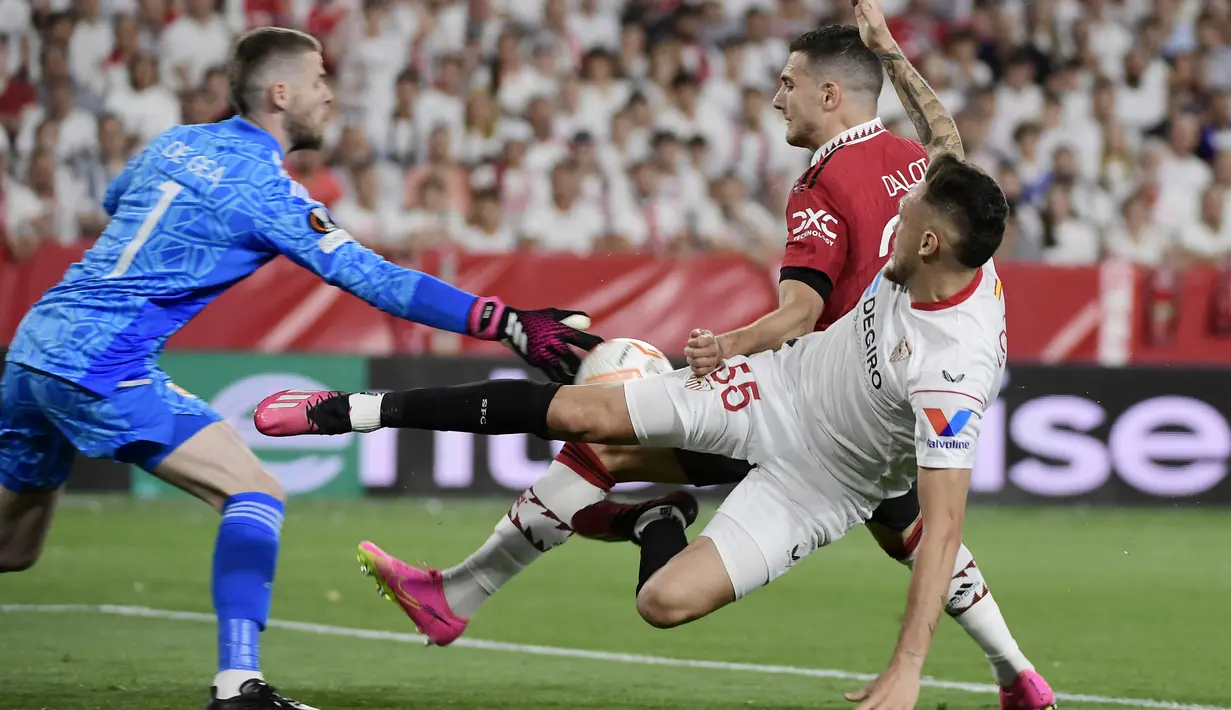 Foto: Melihat Performa De Gea dan Maguire saat MU Dipermalukan Sevilla ...