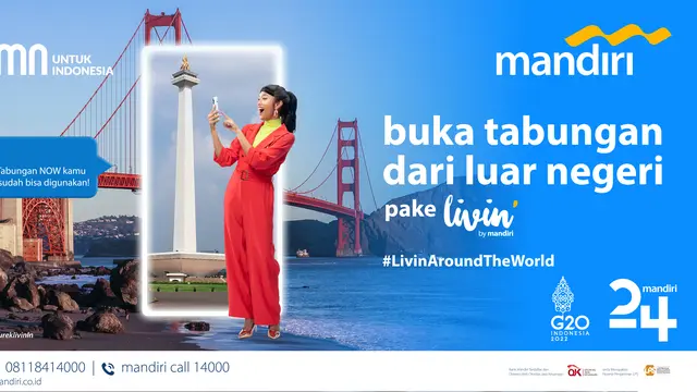 Go Global! Livin’ by Mandiri Kini Bisa Pakai Nomor Luar Negeri - Bisnis ...