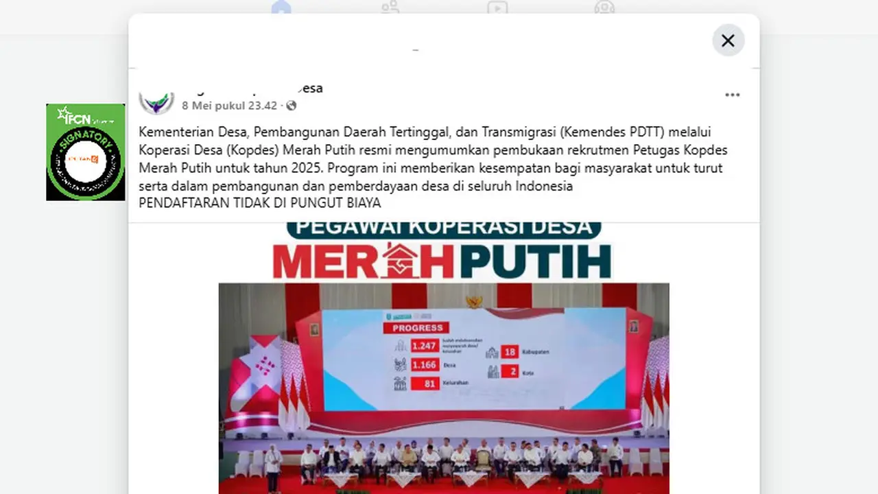 Jangan Mudah Tergiur Rekrutmen Pegawai Koperasi Merah Putih, Awas Lowongan Kerja Palsu - Cek ...