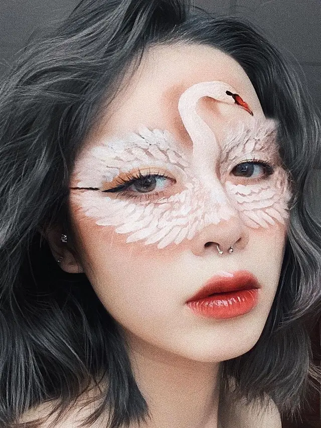 Hanya Modal Makeup, 8 Hasil Ilusi Optik Wanita Ini Mengagumkan - Hot ...