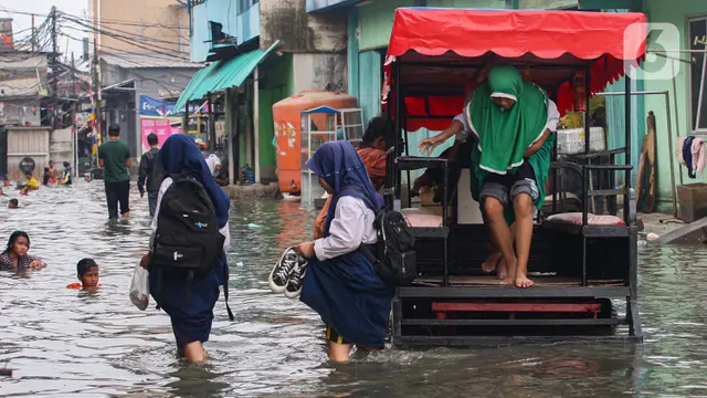 12 Wilayah Pesisir Jakarta Waspada Banjir Rob hingga 30 Januari 2025 - News Liputan6.com