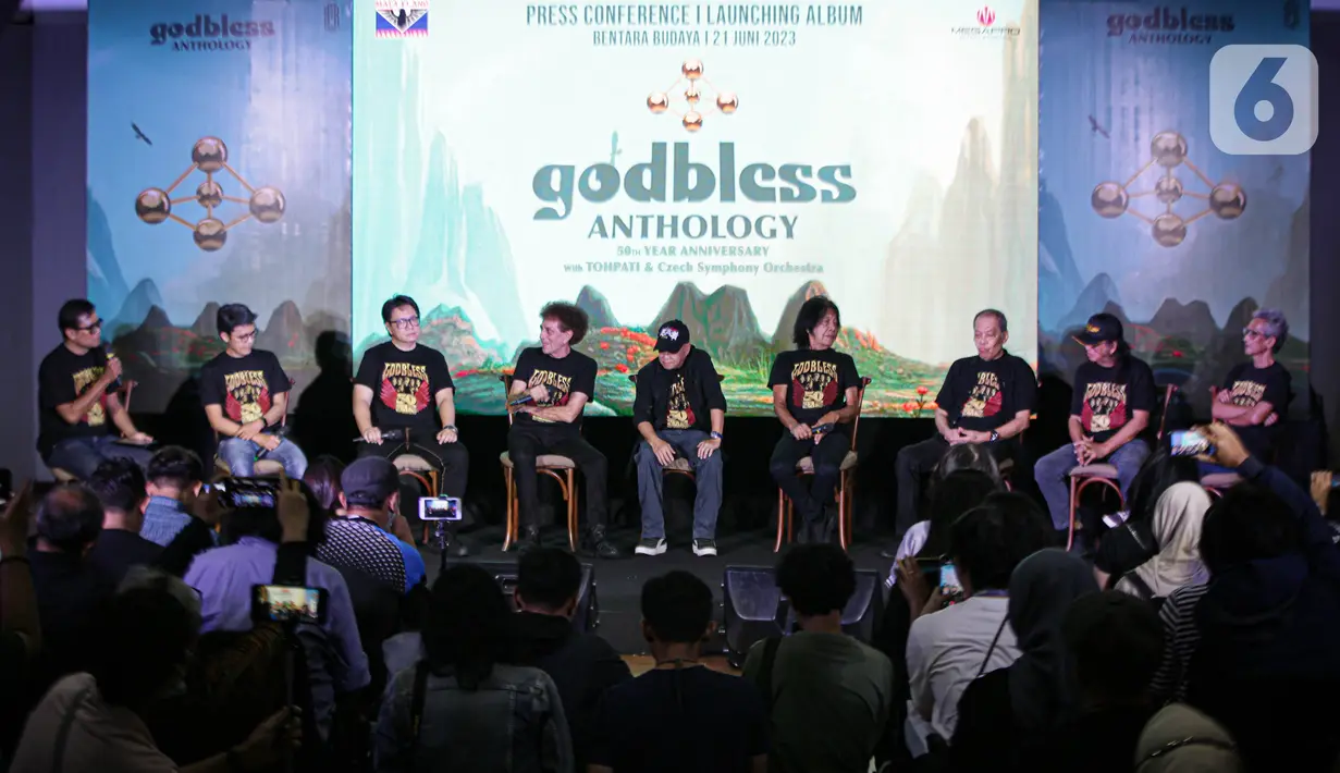 50 Tahun Berkarya, God Bless Rilis Album Anthology - Foto Liputan6.com