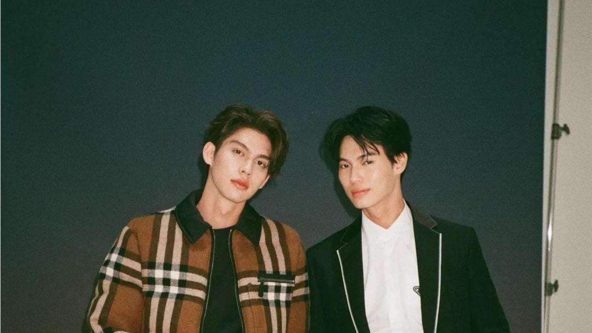 Adu Gaya Fashion Boyfriend Material Ala Bright dan Win Metawin, Duo ...