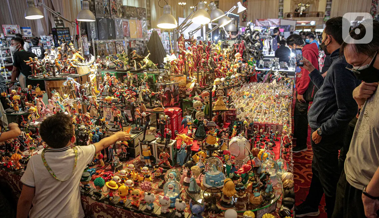 FOTO: Mengunjungi Pameran Mainan dan Komik Berskala Internasional di ...